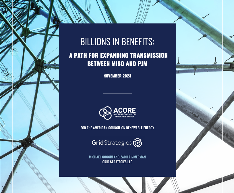 Billions in Benefits: a path for expanding transmission between MISO ...